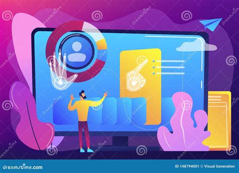 Gesture Recognition Concept Vector Illustration 266326483
