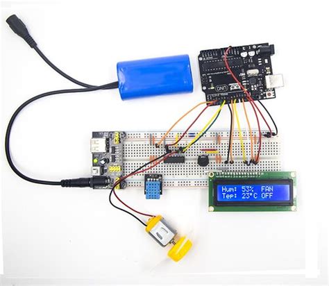 Temperature Controlled Fan Using Arduino Starter Kit Products And Services Arduino Forum