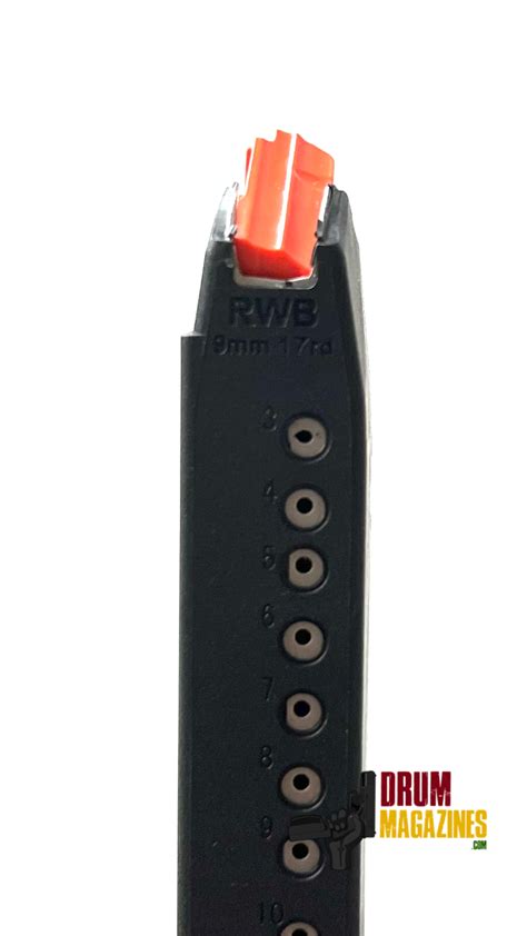 Glock 43x Extended Mag Drum