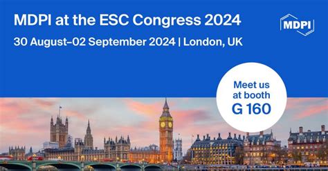 Genes Mdpi On Linkedin We Will Attend The Esc Congress Organized By
