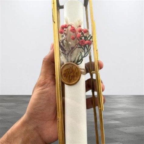 Beuty Of Resin Frame Resin Art Frame Dry Flowers Customizable Photo