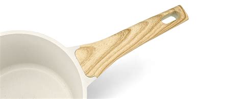 Gipp 1 5qt And 2 5qt Sauce Pan Set With Lid Nonstick White Granite Non Stick