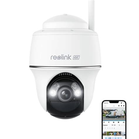 Reolink Argus Series B440 First 4k Solar Security Battery Camera Wireless Outdoor Dual Band Wi