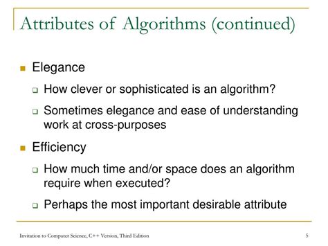 Ppt Chapter 3 The Efficiency Of Algorithms Powerpoint Presentation