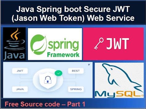 Java Spring Boot Secure Jwt Jason Web Token Web Service Part