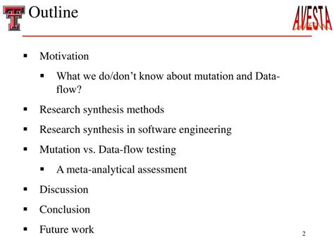 Ppt An Evaluation Of Mutation And Data Flow Testing A Meta Analysis Powerpoint Presentation