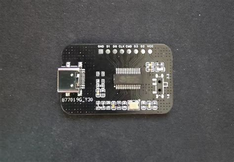 安国AU6438 SPI 读卡器 立创开源硬件平台