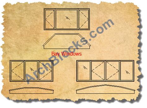 AutoCAD Window Library Preview CAD Symbols Windows Preview