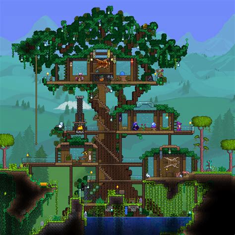 Dryad Terraria House