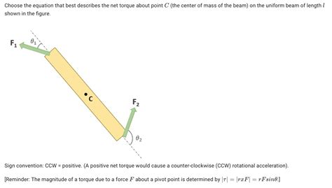 solved choose the equation that best describes the net