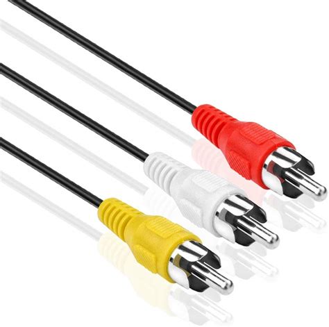 Buy 3 RCACable 1 Mtr 3RCA AV RCA Composite Video 2RCA Stereo