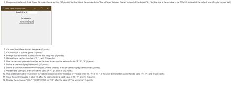 Solved 2. Click on Start Game to start the game (5 points) | Chegg.com