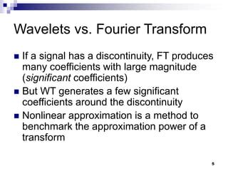 Wavelet Transform Ppt