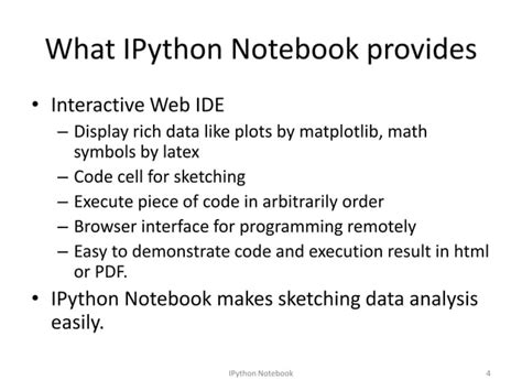 Fast Data Mining Flow Prototyping Using Ipython Notebook Ppt