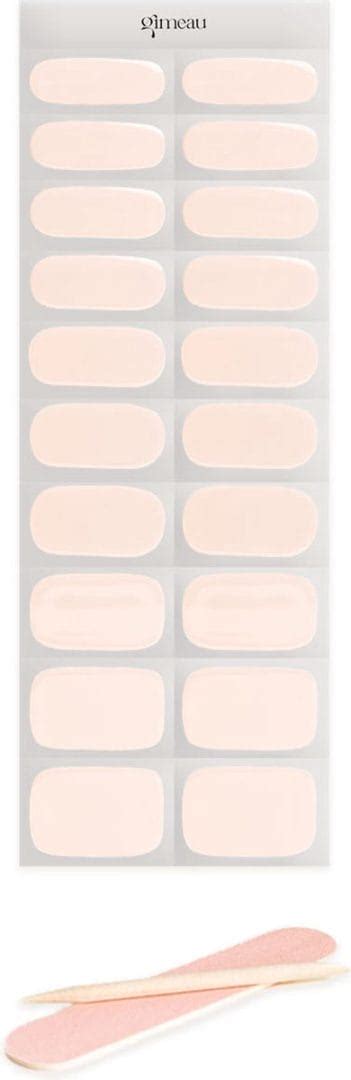 Gimeau Gel Nail Stickers Nude Color Alles Over Gelnagels