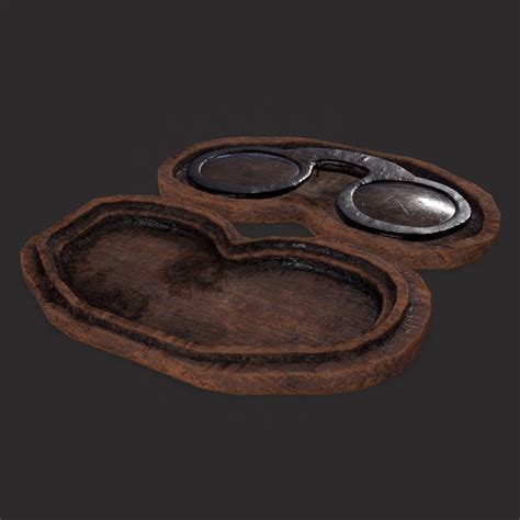 Medieval Glasses And Case 3d Model By Get Dead Entertainment