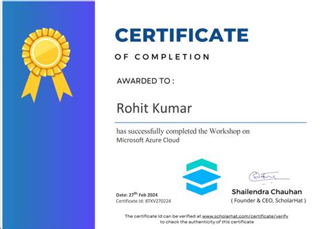 Rohit Kumar On Linkedin Microsoft Azureworkshop Cloudcomputing
