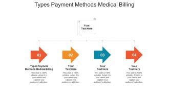 Types Payment Methods Medical Billing Ppt Powerpoint Presentation