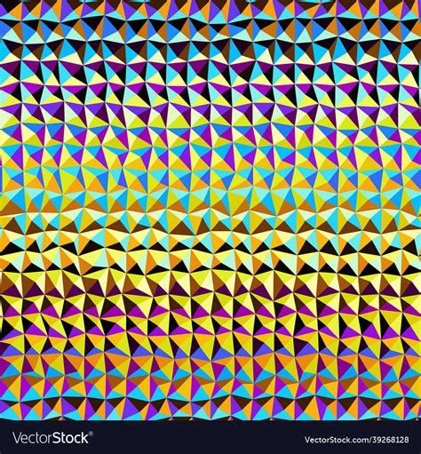 Geometric Abstract Pattern In Low Poly Style Vector Image