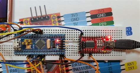 Thd Arduino Projekte Mein Ersten Stm32 Projekt Blue Pill Board Stm32f103c8t6