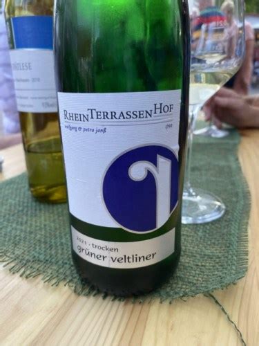 Rheinterrassenhof Grüner Veltliner Trocken Vivino US