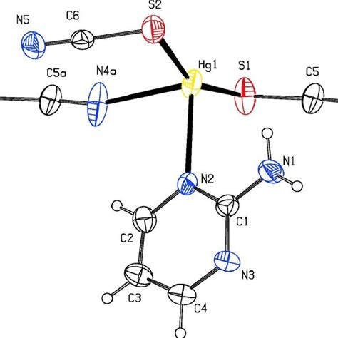 The Molecular Structure Of The Title Molecule With The Atom Numbering