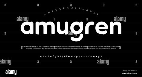 Geometric Shape Font Vector Typeface Alphabet Typeset Stock Vector