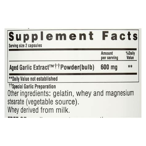 Kyolic Aged Garlic Extract Cardiovascular Extra Strength Reserve 60