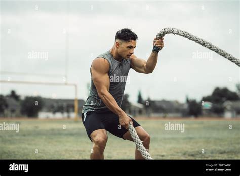 Battle Rope Hi Res Stock Photography And Images Alamy