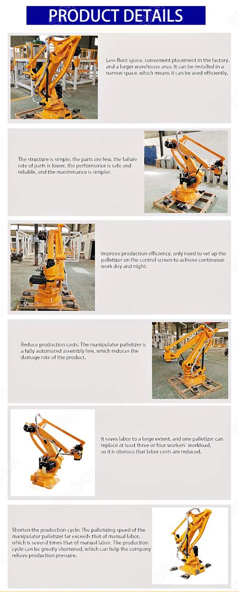 Robot Palletizer Mortar Bag Palletizing Robot