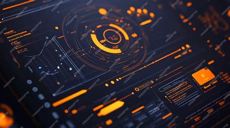 Cybersecurity Data Analysis Dashboard Premium Ai Generated Image