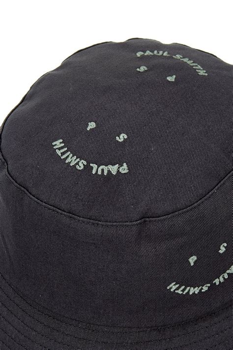 Paul Smith폴스미스 Ps Paul Smith 해피 로고 자수 버킷햇 Sivillage 에스아이빌리지