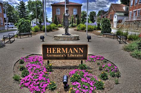 The Entrance To Hermann Mo Photograph By Tony Carosella Pixels