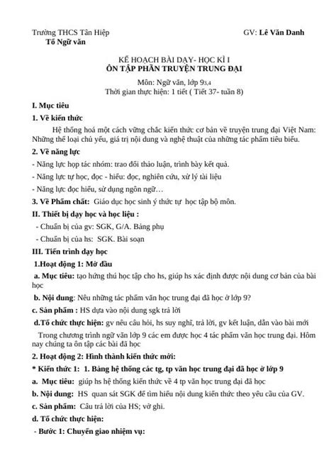 Bài 8 Lục Vân Tiên Cứu Kiều Nguyệt Nga Ngữ Văn 9 Lê Văn Danh Thư