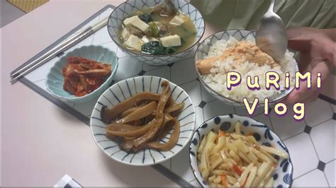 Vlog 이것은 음주브이로그인가 요리브이로그인가 알수없는 자취 브이로그명란솥밥 루꼴라바질페스토파스타 시금치된장국