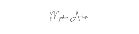 88 Muskan Ahuja Name Signature Style Ideas Good Esignature