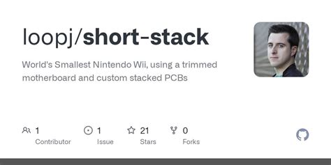 Github Loopj Short Stack Worlds Smallest Nintendo Wii Using A