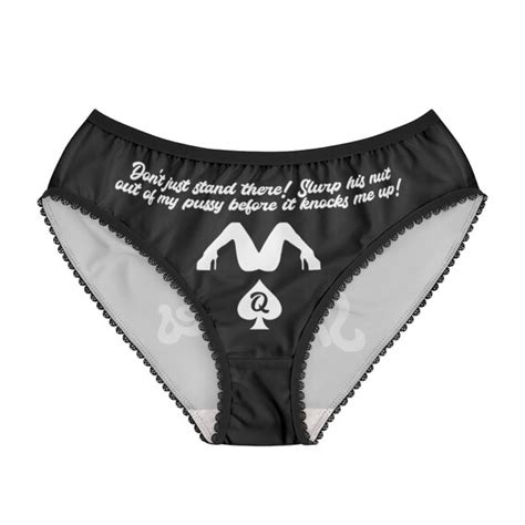 Qos Creampie Cleanup Panties 6 Etsy