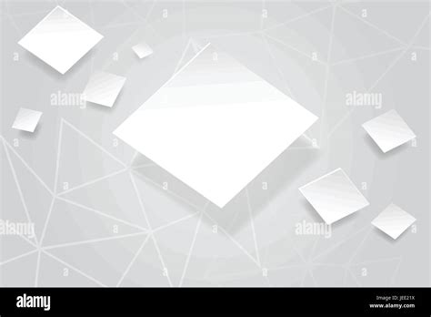 Abstract White Background With White Square Vector Stock Vector Image And Art Alamy