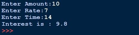 Calculate The Simple Interest In Python Programming Pseudocode Example C Programming Example