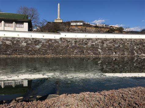 こうふ開府500年 今日の甲府は最低気温が氷点下7度。