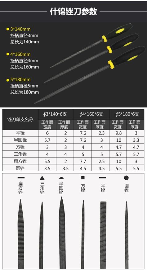 Pcs Mini Wood Rasp Assorted Files Set Carpentry F Grandado