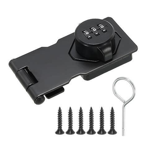Uxcell Cabinet Combination Lock Double Hole Cabinet Password Hasp