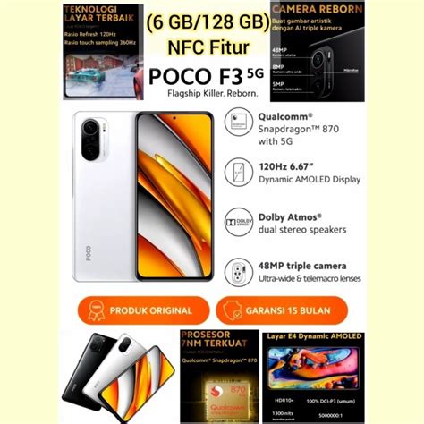 Jual Xiaomi Poco F G Nfc Gb Gb Selfie Office Gaming Segel Box Jakarta Barat