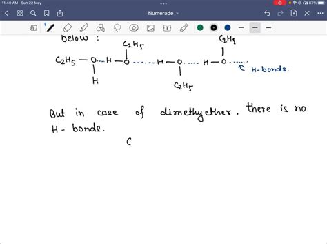Solved The Boiling Point Of Ethyl Alcohol Is Much Higher Than That Of