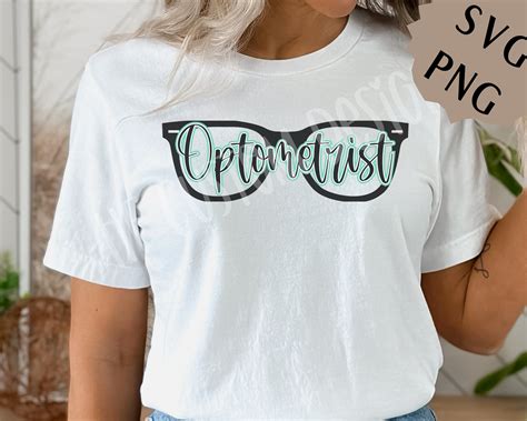 Optometry Svg Png Image Optometry Sublimation Design Etsy