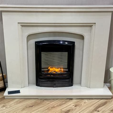 Gothic Fireplace Suite Featuring Evonic Strellar Electric Fire