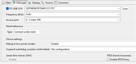 Dbgmcucrdbgstop Setting Ignored Stmicroelectronics Community