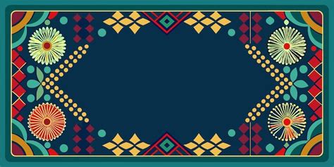 Premium Vector New Random Pattern Border Illustration