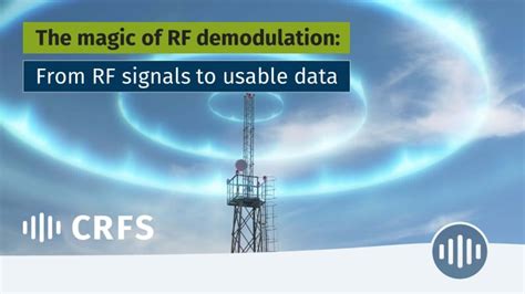 Eric Colon On Linkedin The Magic Of Rf Demodulation From Rf Signals